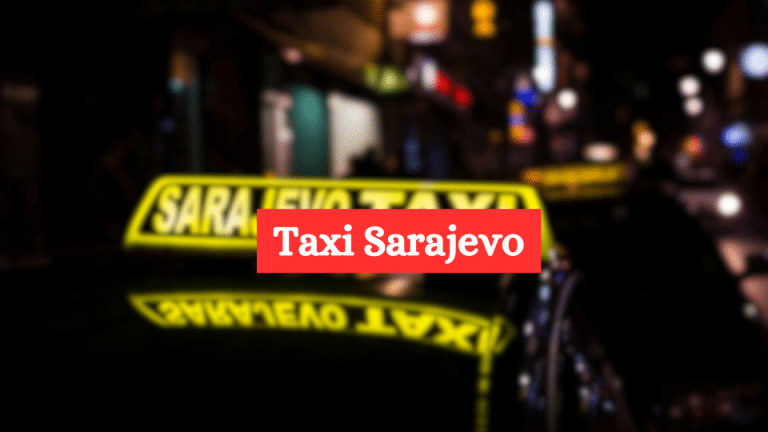 Taxi Sarajevo - 8 najpopularnijih taxi službi u Sarajevu